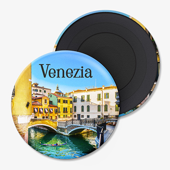 Calamite souvenir da frigo personalizzate rotonde 56mm